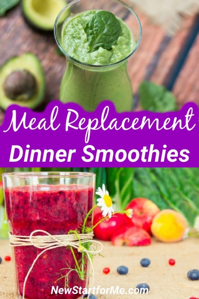 Healthy Dinner Smoothies for Meal Replacement - NewStartForMe